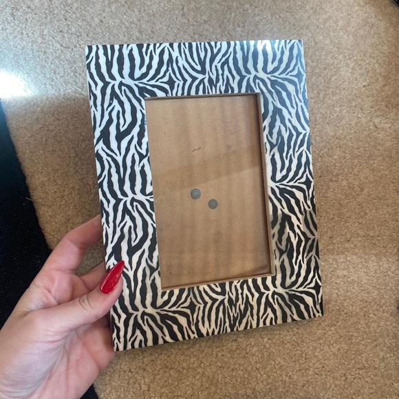 Accents | Zebra Design Detailed Picture Frame | Poshmark